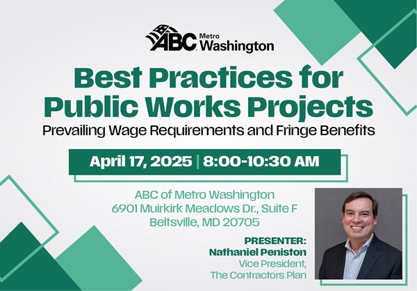 Best Practices for Public Works Projects - Prevailing Wage