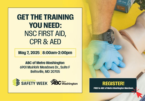 Get The Training You Need: NSC First Aid, CPR & AED Safety Class